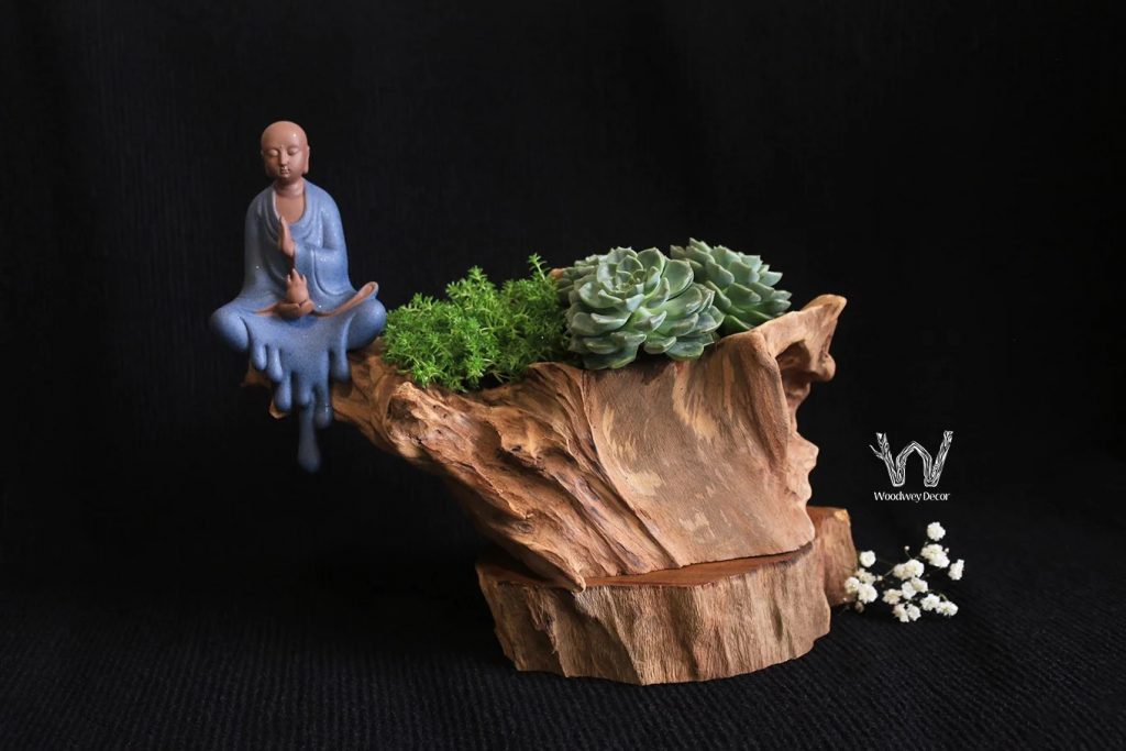 Bộ Tượng Lũa BS0010 - GỖ LIVING HOUSE