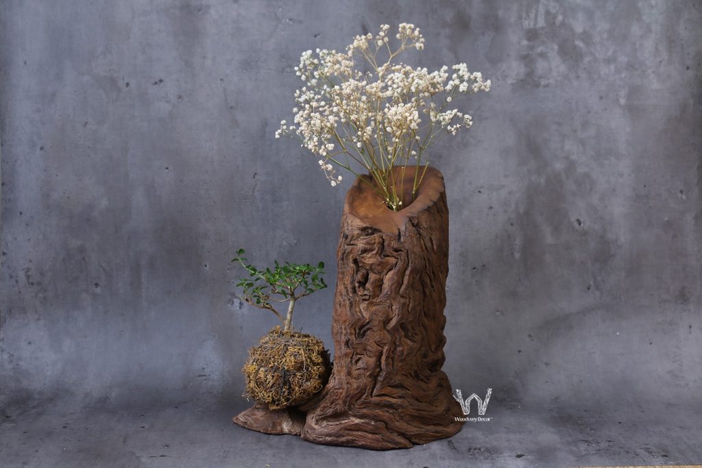 Lọ Hoa Lũa Mật WV0012 - GỖ LIVING HOUSE